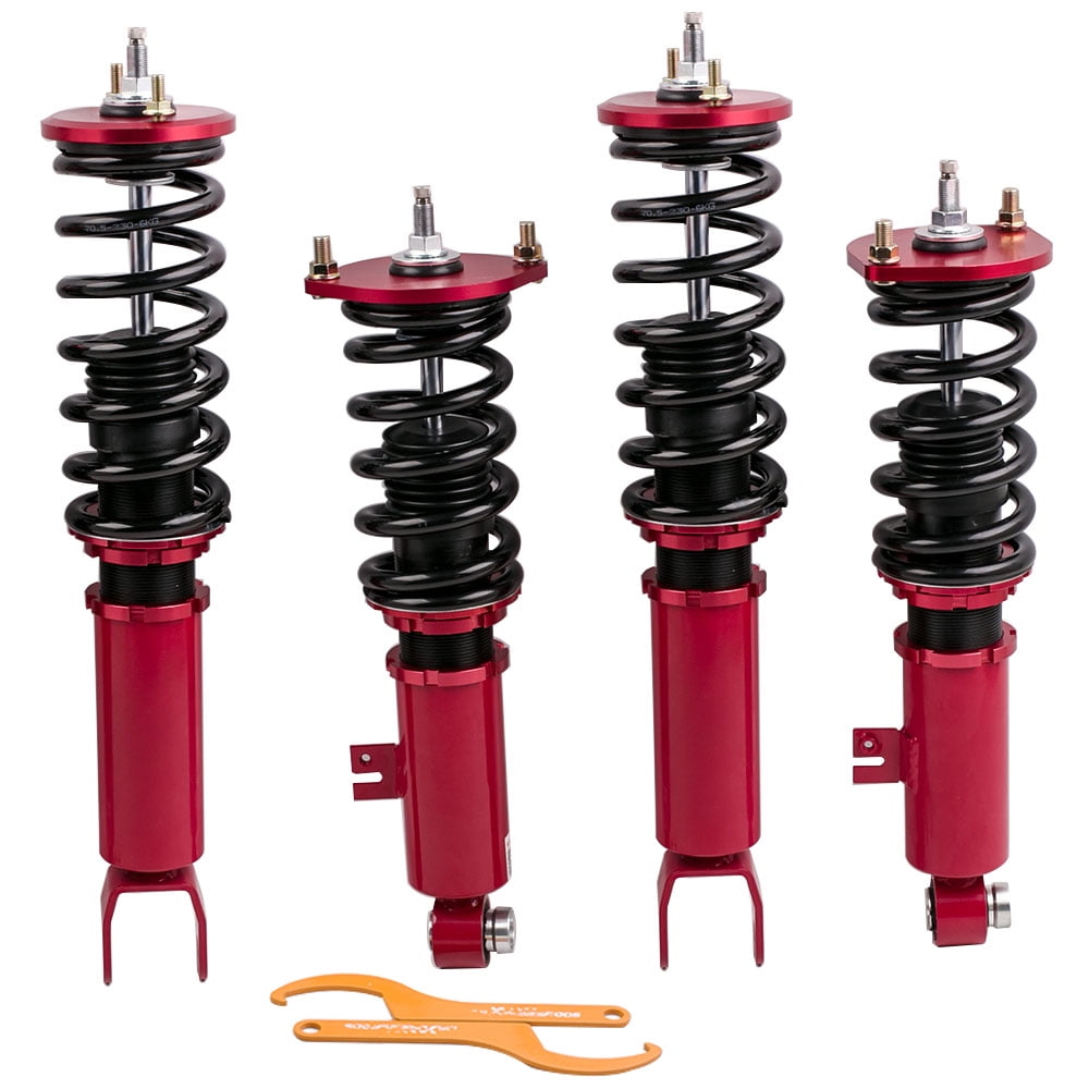 maXpeedingrods Coilovers for Nissan 300ZX Z32 RWD 1990-1996, 24 Levels ...