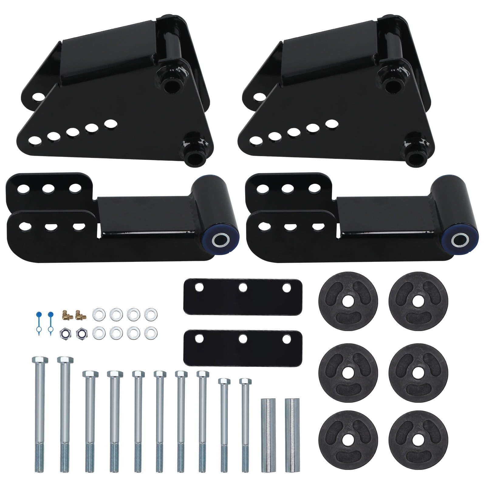 maXpeedingrods 2” Front & 2-5" Rear Body Lift Kit with Lift Shackles ...