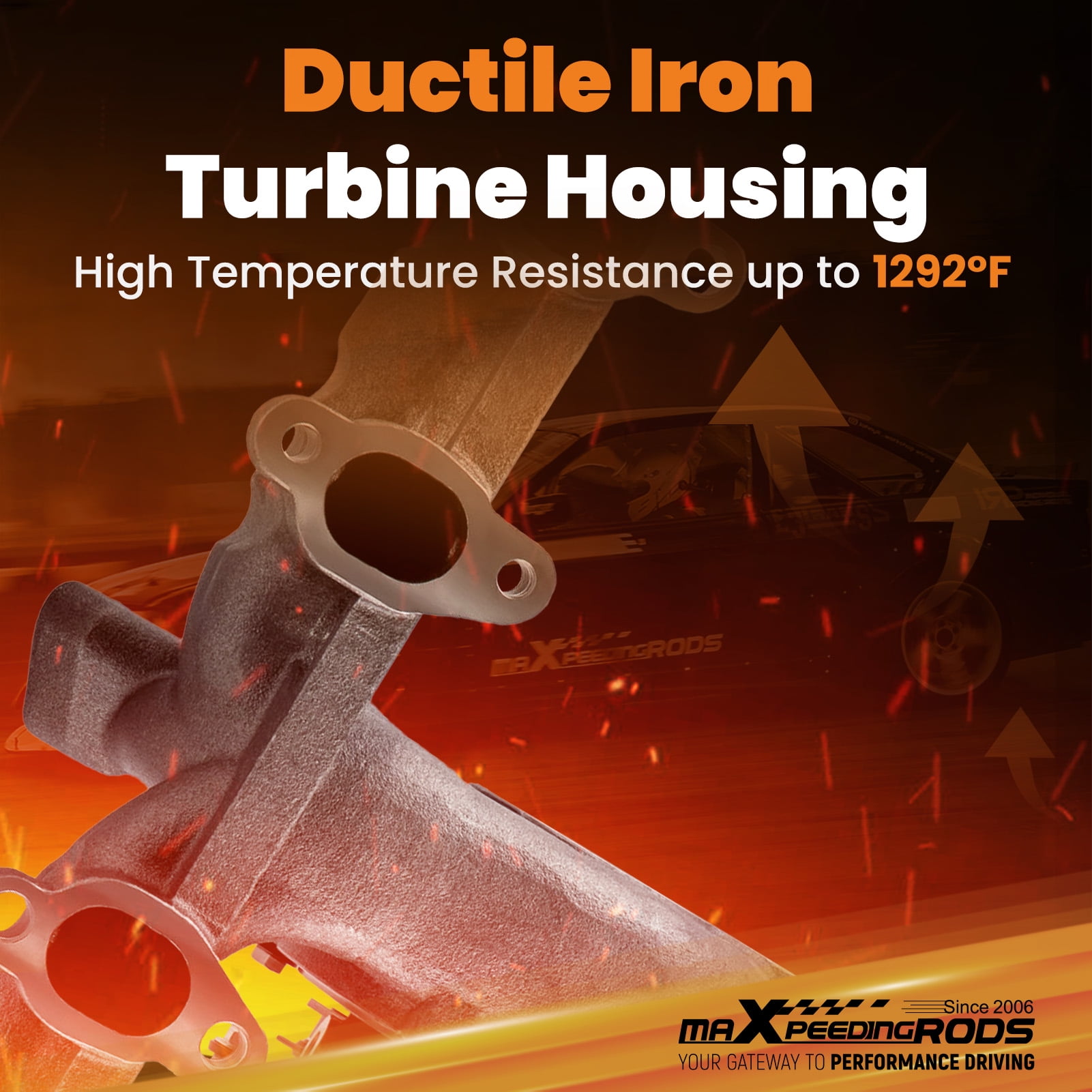 maXpeedingrods GT1749V Turbo Turbocharger for Volkswagen VW Golf Sharan Jetta Mk4 Beetle TDI ...