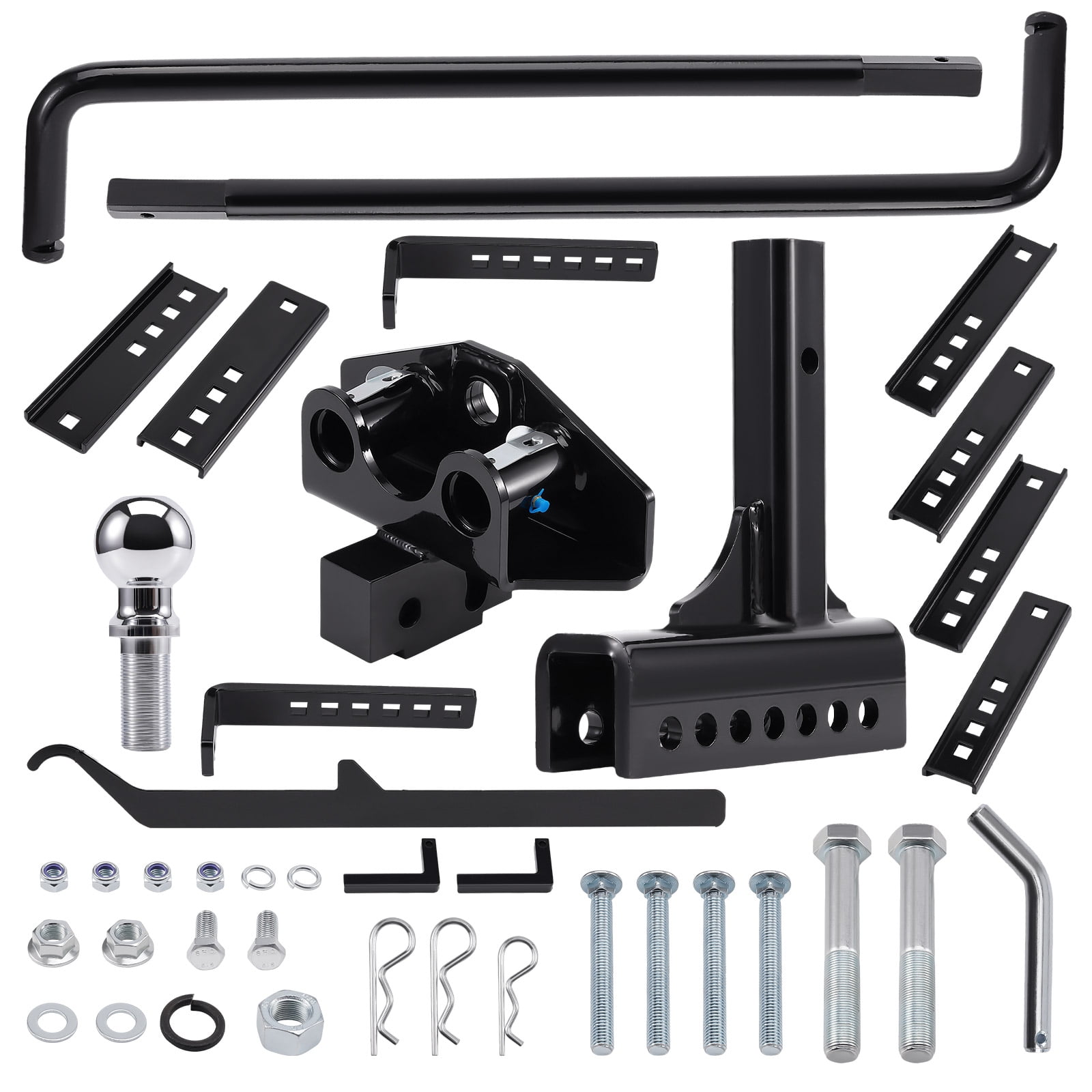 maXpeedingrods Trailer Weigh Load Leveling Hitch with 2-5/16-Inch Ball ...