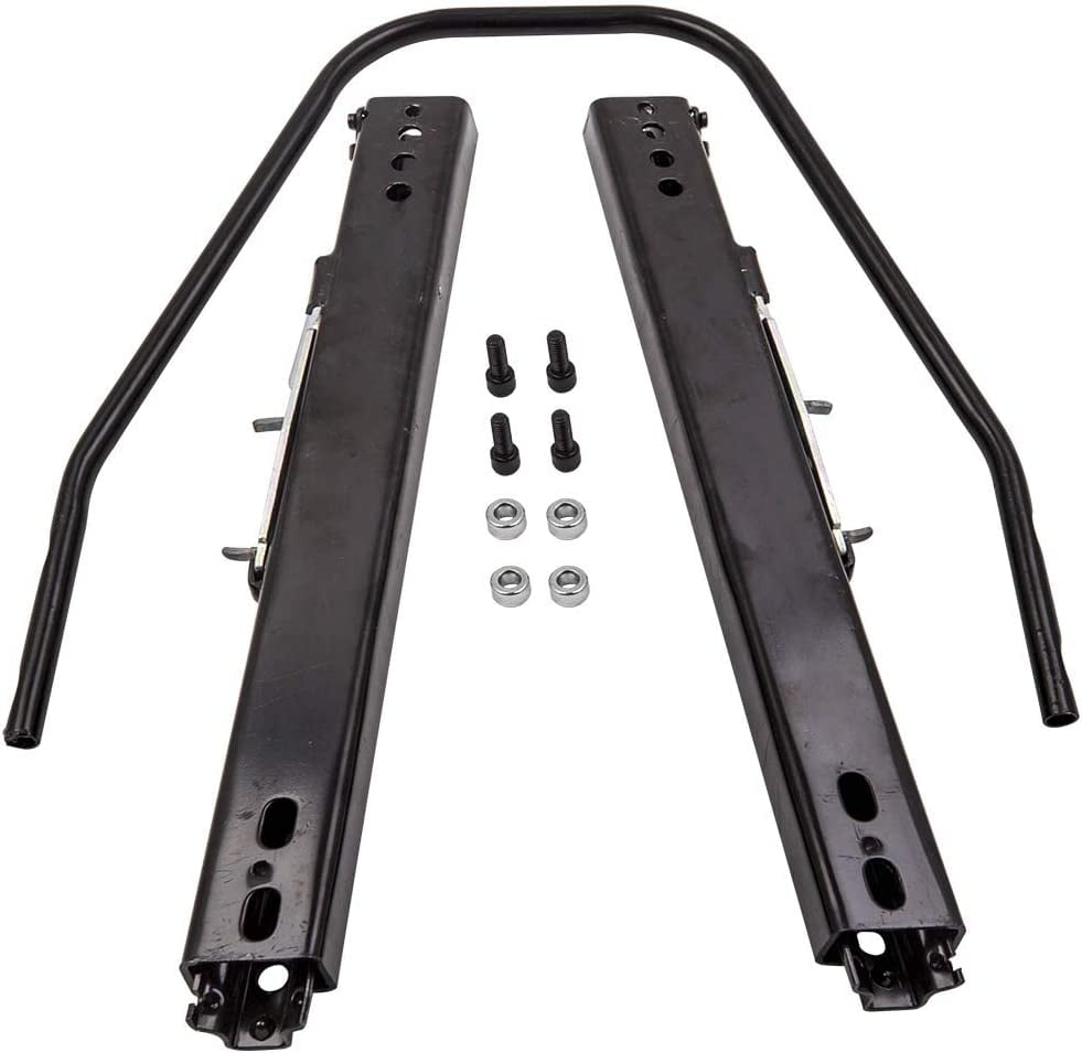 maXpeedingrods Universal Racing Seats Dual Lock Slider, Seat Slider ...