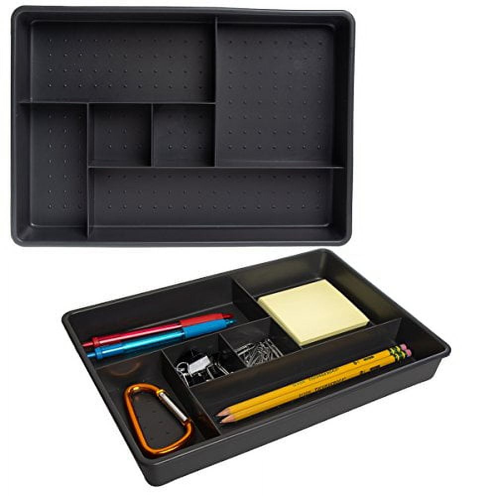 Madesmart OPP Two Tray Drawer Organizer, Granite - Walmart.com