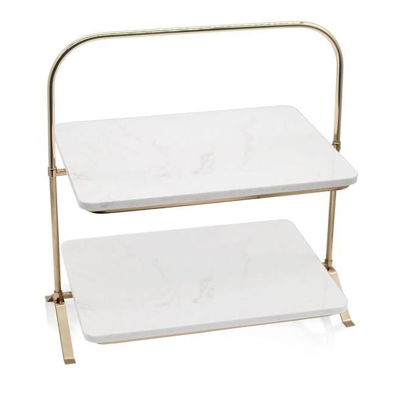 madison-marble-two-tiered-server - Walmart.com