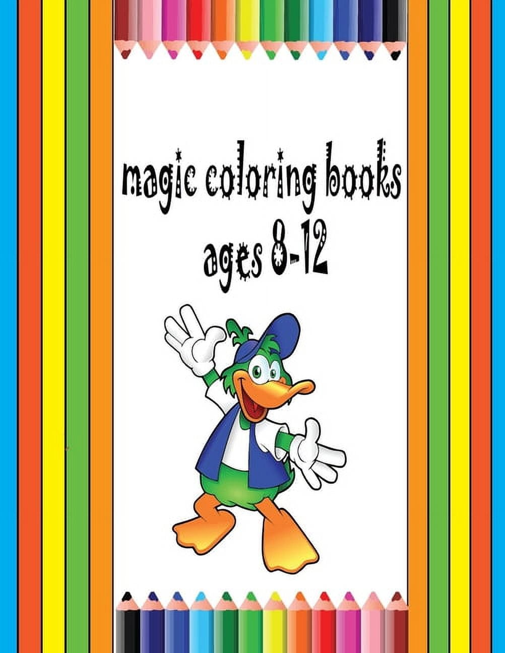 magic coloring book [ ages 8-12]: Relaxing Colouring Book/kids coloring ...