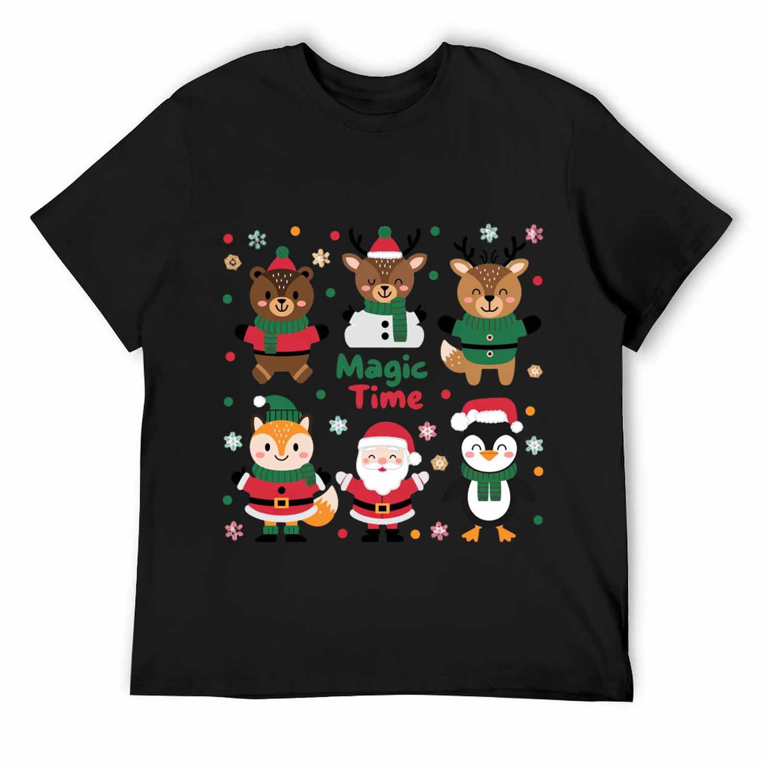 magic time Hairstylist Hair Salon Hairdresser Messy Bun T-Shirt ...