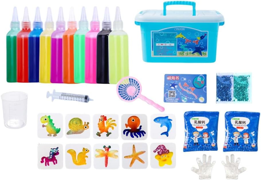 magic water elf kit，2026 New Hydrogel DIY Birthday Gifts（10 Color ...