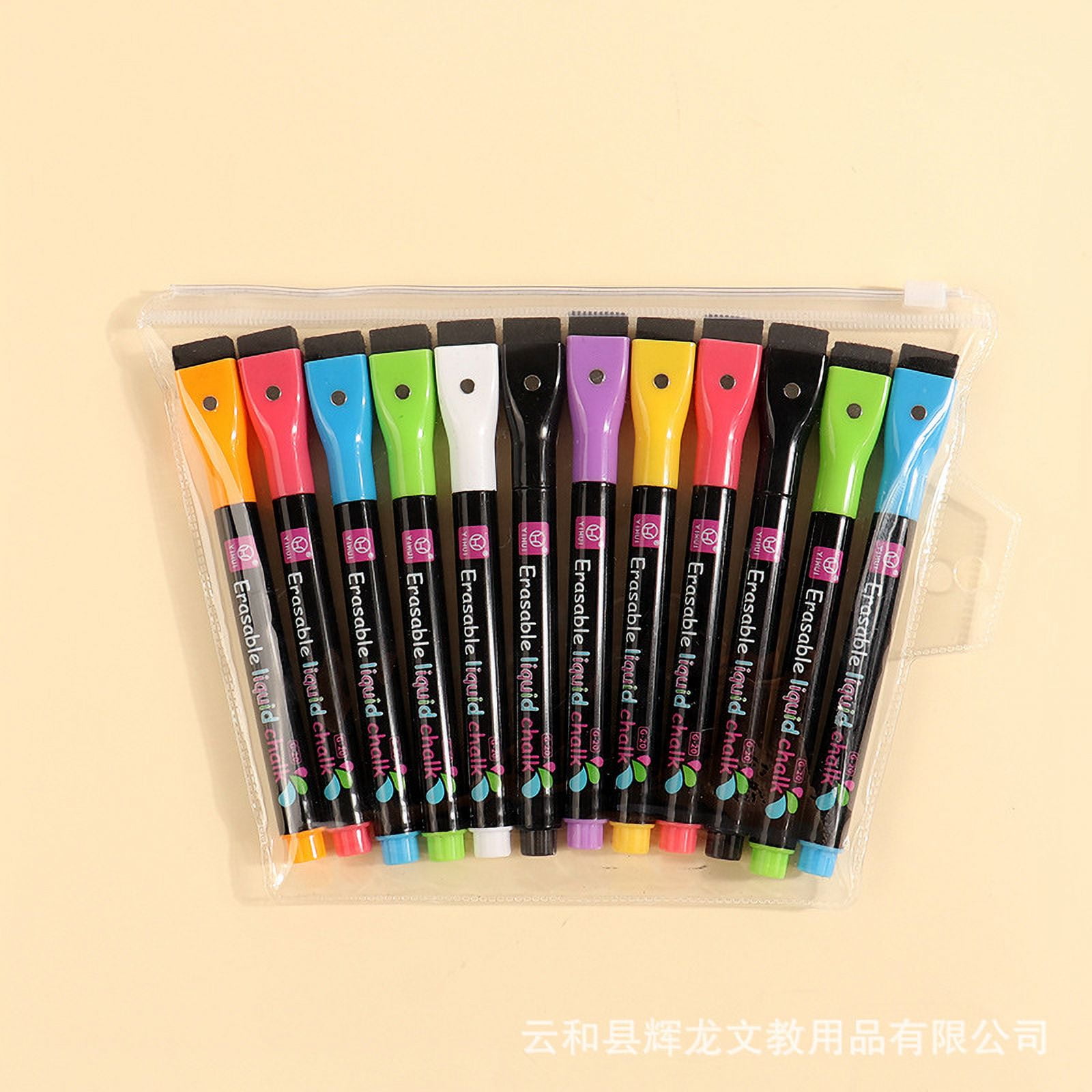 magnetic erasable light board pen color water soluble dustless liquid ...
