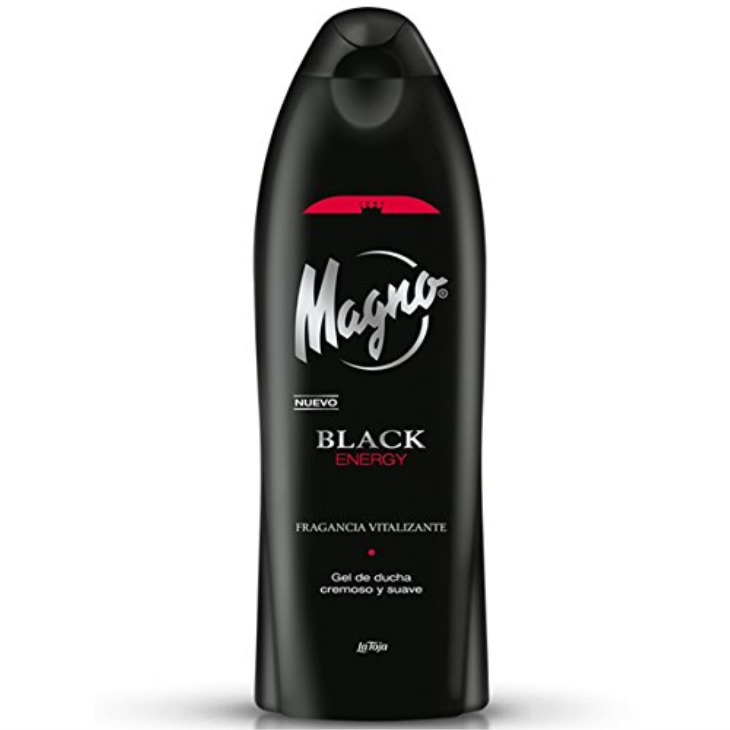 magno la toja black energy fragancia vitalizante shower gel, 550ml/18.6 ...