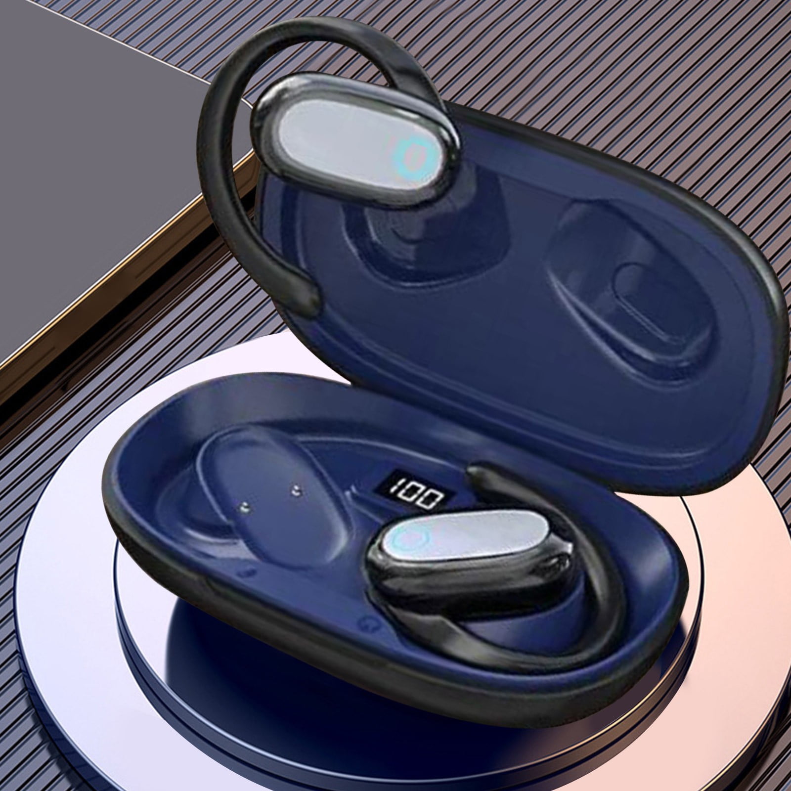 Hwkond Bluetooth Wireless Earbuds Bluetooth 5.4 Wireless Earphones Ear ...