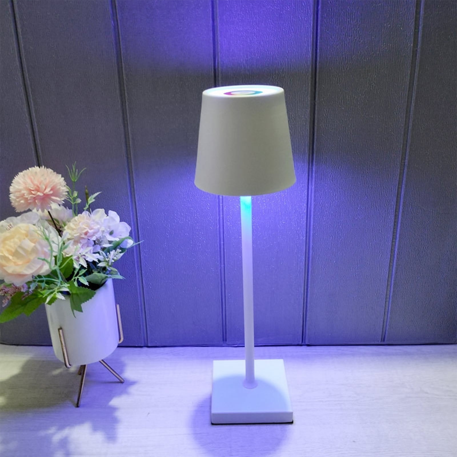 Hwkond Desk Lamp, LED CordlessTable Lamp, Rechargeable USB Desk Lamp ...