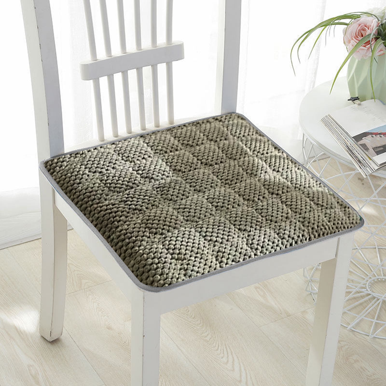 maho Dining Chair Seat Cushion Non-slip Kitchen Seat Cushion Washable ...