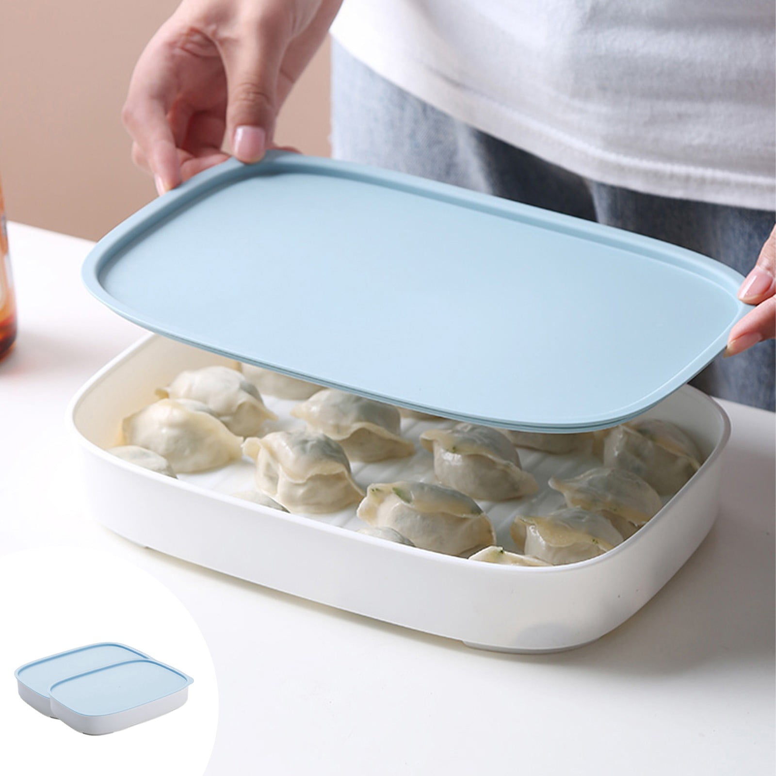 maho Dumpling Storage Lunchbox-Meal Prep Container With Cover-Freezer ...