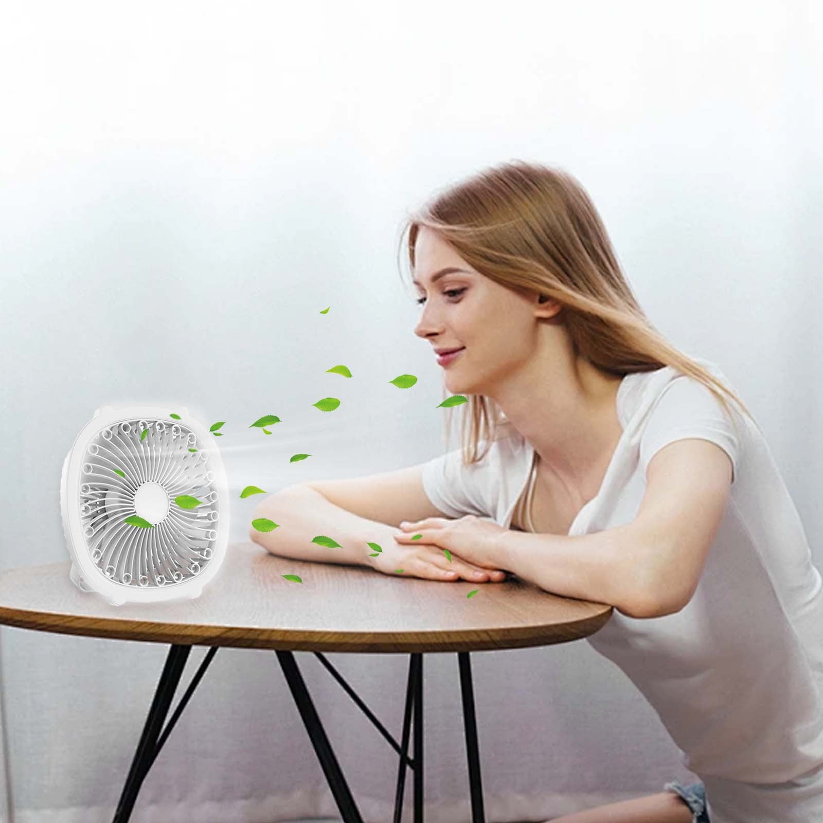 Hwkond Handheld Fan Charging Desktop Small Fan Dormitory Fan Wall ...