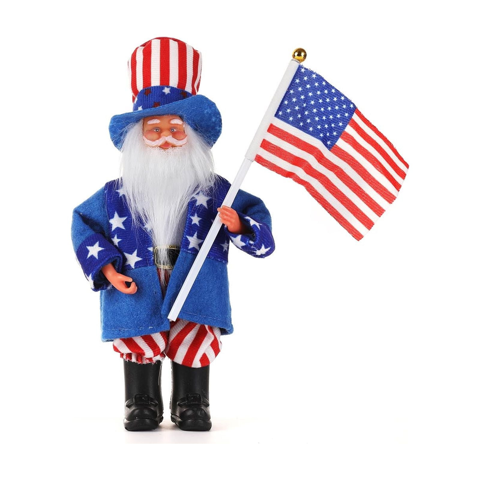 Hwkond Memorial Day Decorations American Independence Day Dwarf ...