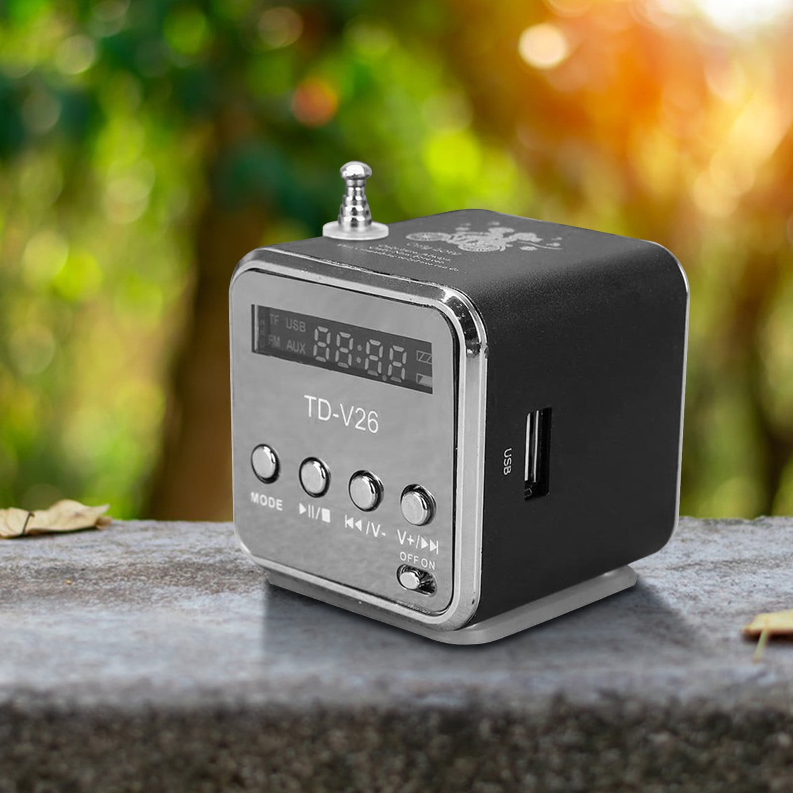 maho Portable Wireless Mini Speaker with Screen Can Be Use for U-disk ...