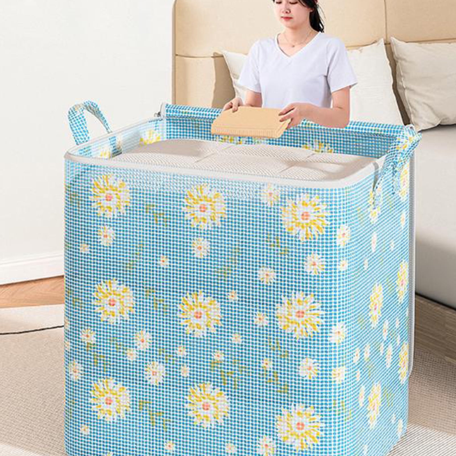 maho Storage Box Heavy Duty Storage With Reinforced Handles Transparent ...