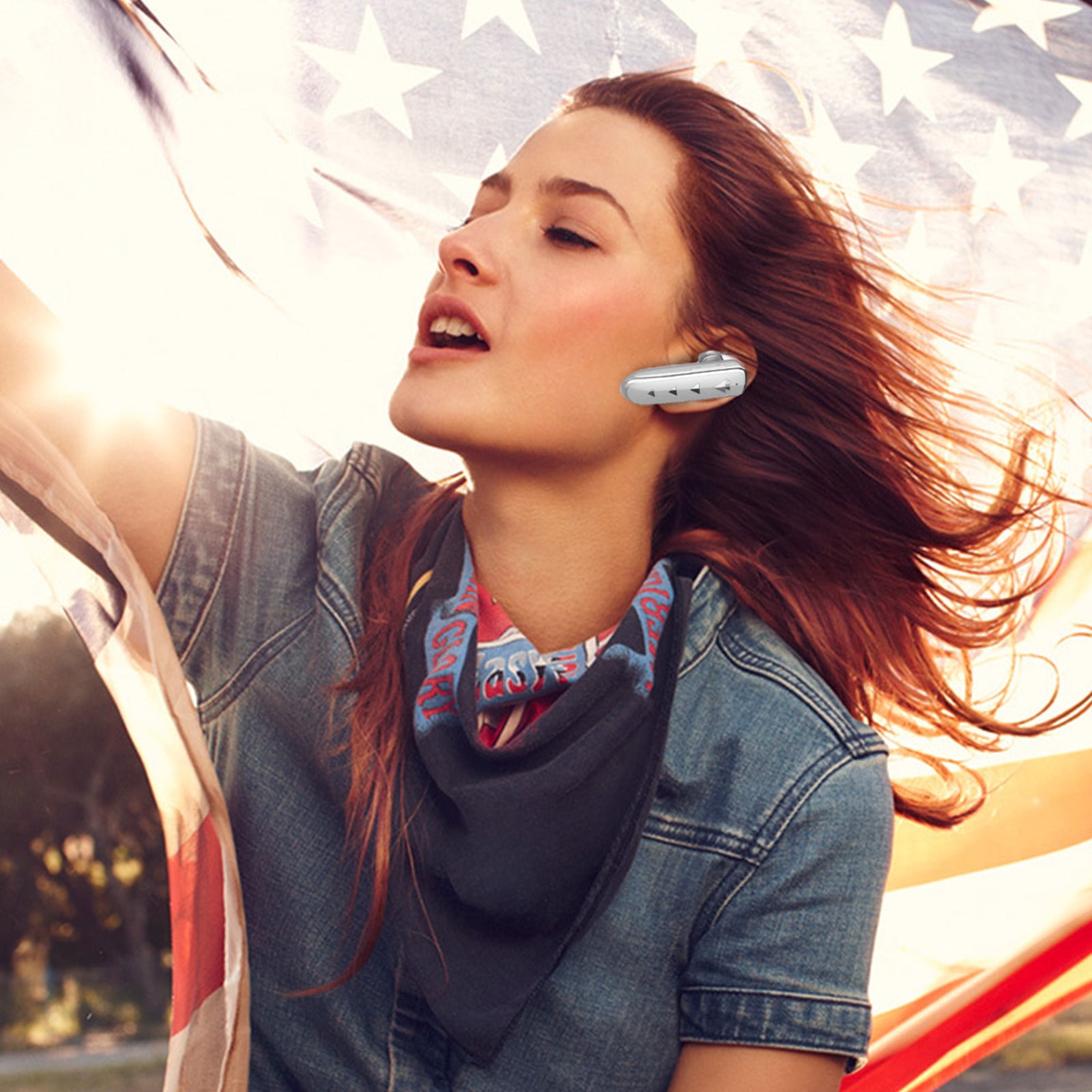 maho Wireless Earbuds Ear Mounted Bluetooth Earphones Bluetooth 5.3 ...