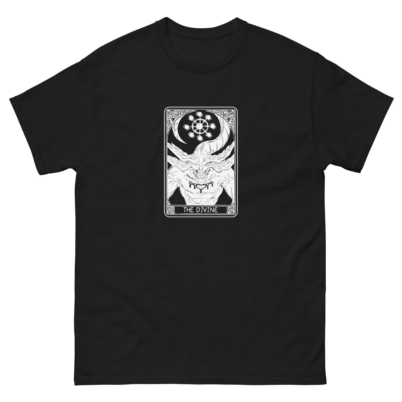 mahoraga unisex jujutsu kaisen jjk tarot card oracle anime manga tee t ...