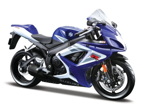 Maisto Suzuki GSX-R750 1/12 Sport Motorcycle Diecast Model Toy for ...