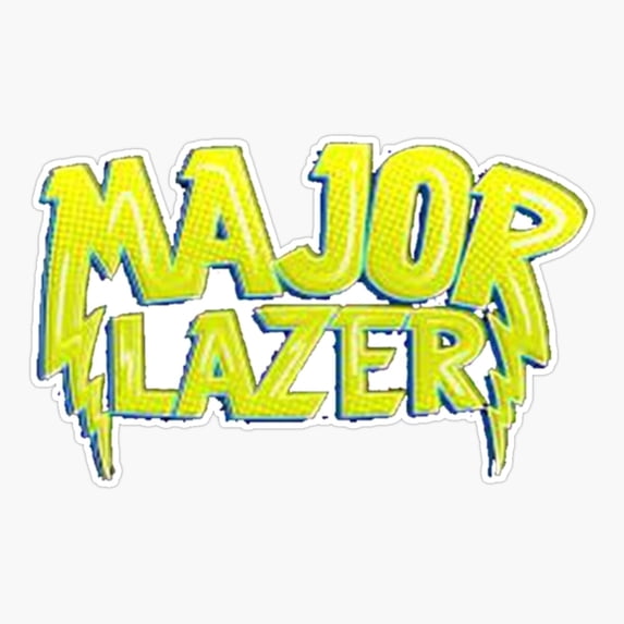 major lazer Sticker - Walmart.com