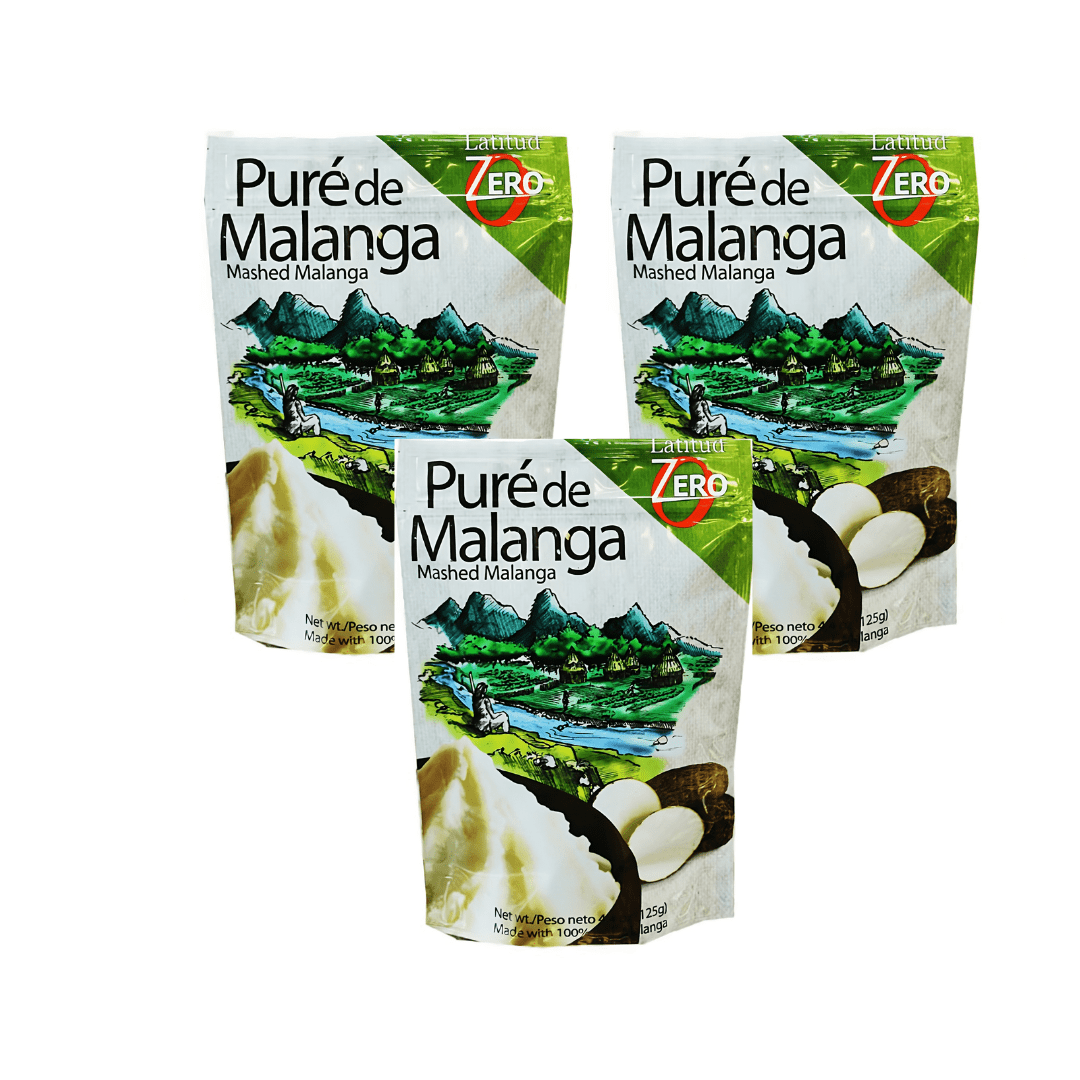 malanga puree. pure de malanga. ready to make 4.4 oz. pack of 3 ...