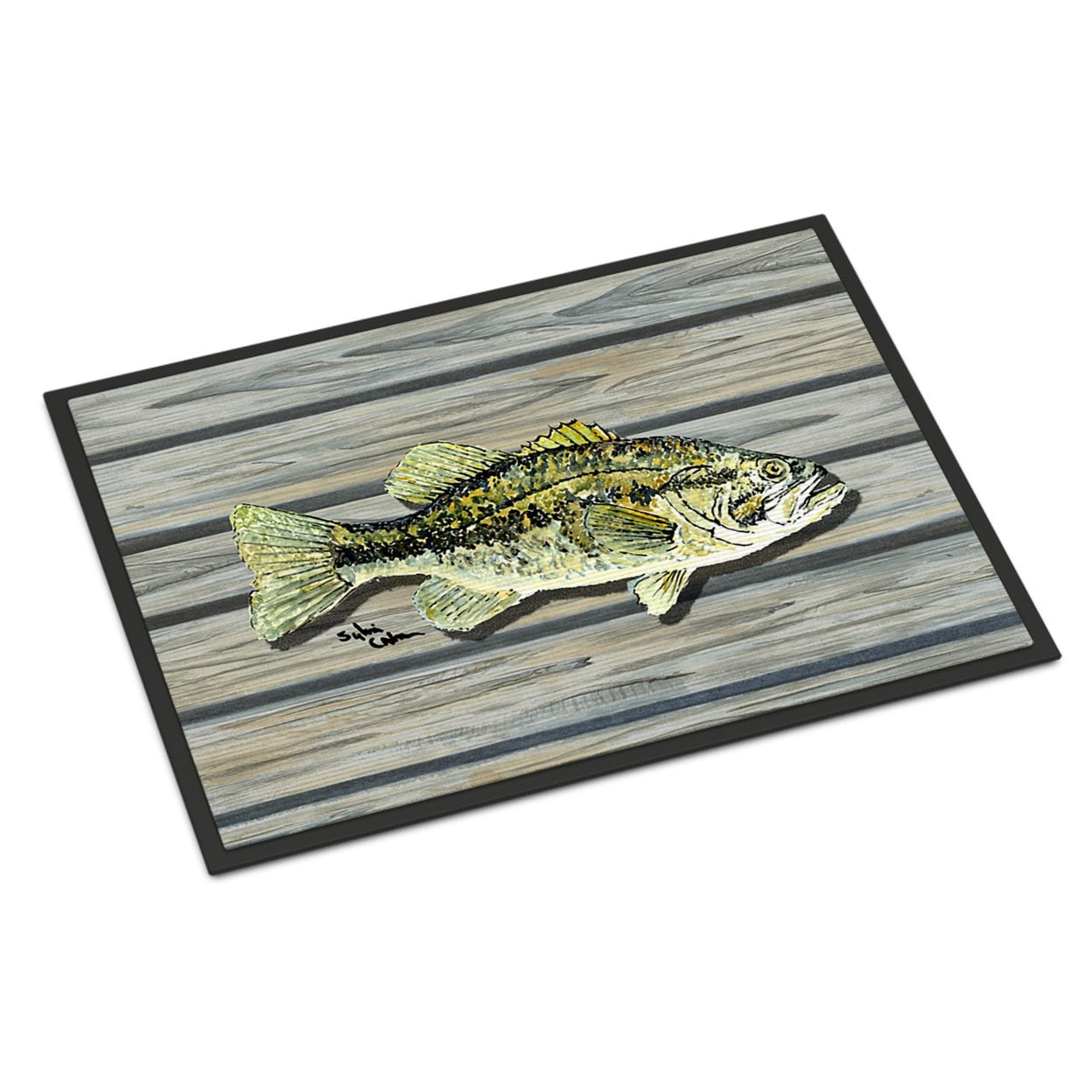 mall Mouth Bass Doormat 18x27 - Walmart.com