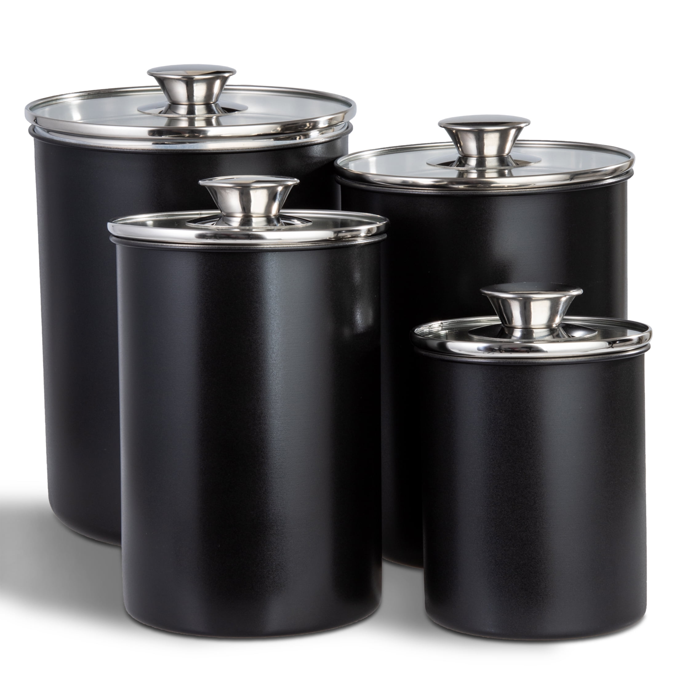 Free Shipping! malmo 4-Piece Canisters Kitchen Storage Storeroom 34 ...