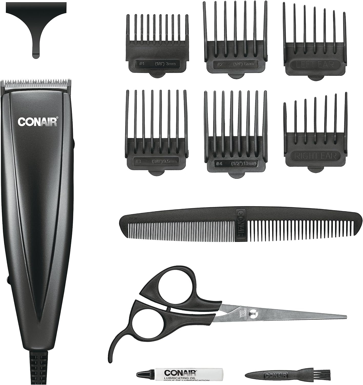 MAN Simple Cut, Hair Clippers for Men, 12-piece Home Hair Cutting Kit ...
