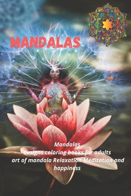 mandala designs coloring books for adults art of mandala Relaxation ...