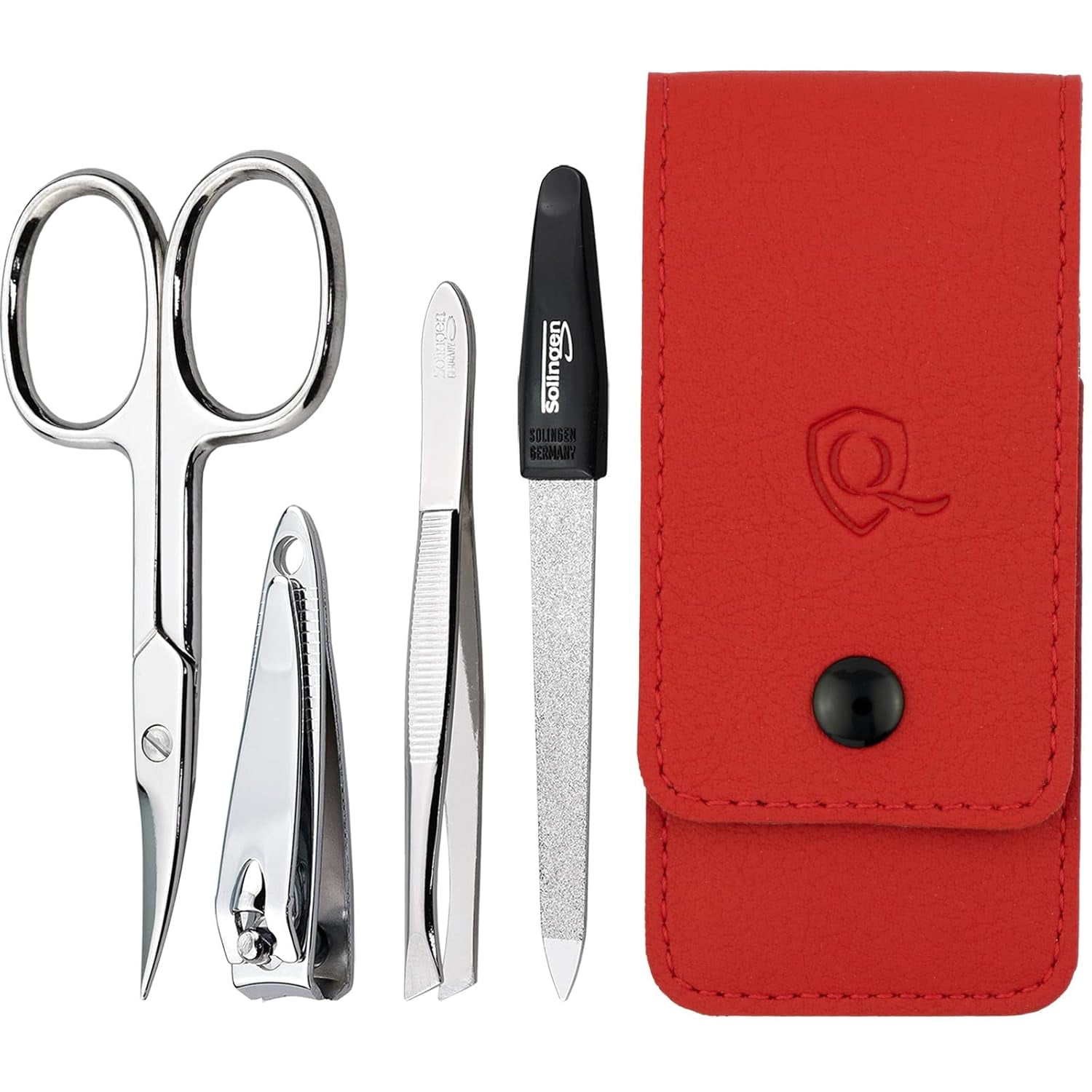 manicure set 4-piece travel set with file from Solingen nail care set ...