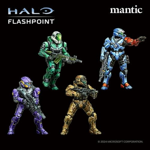 mantic Games, Halo: Flashpoint - The Tactical Miniatures Game (Spartan ...