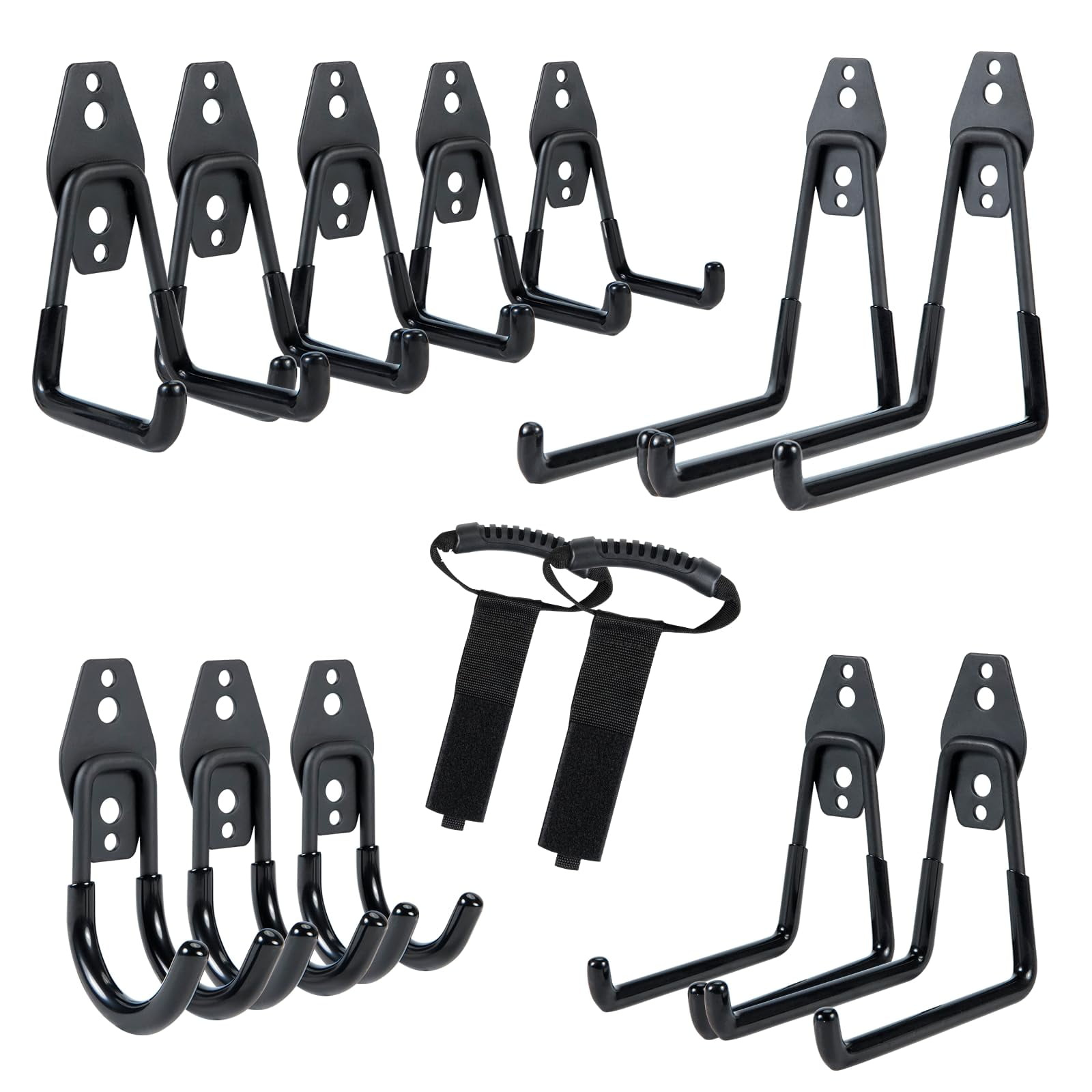 maobutte Garage Storage Hooks Set of 14, Heavy Duty Garage Organization ...
