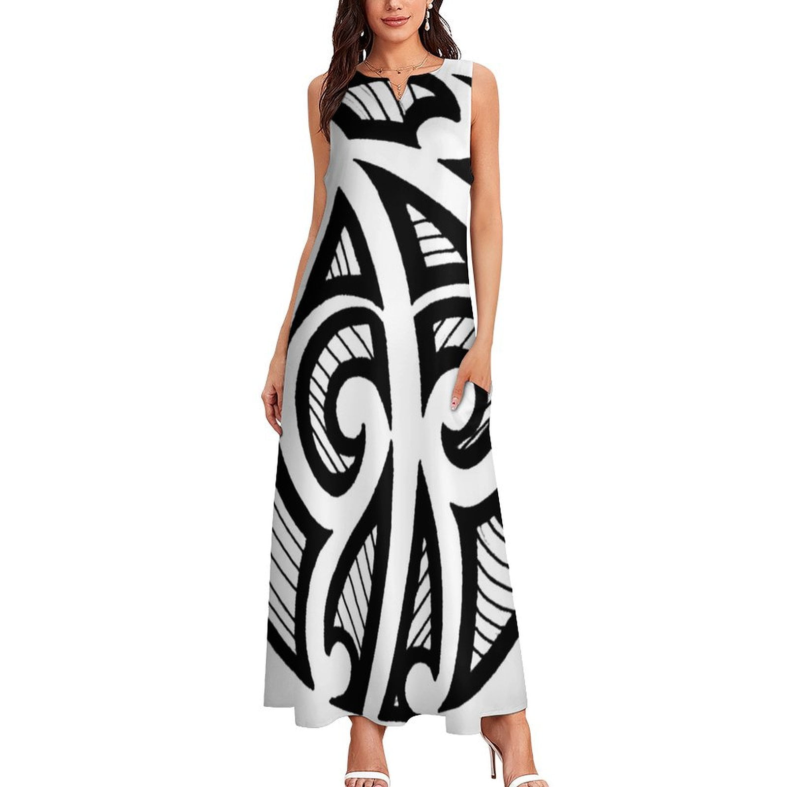 maori Long Dress women long dresses women"s clothing summer 2024 ...
