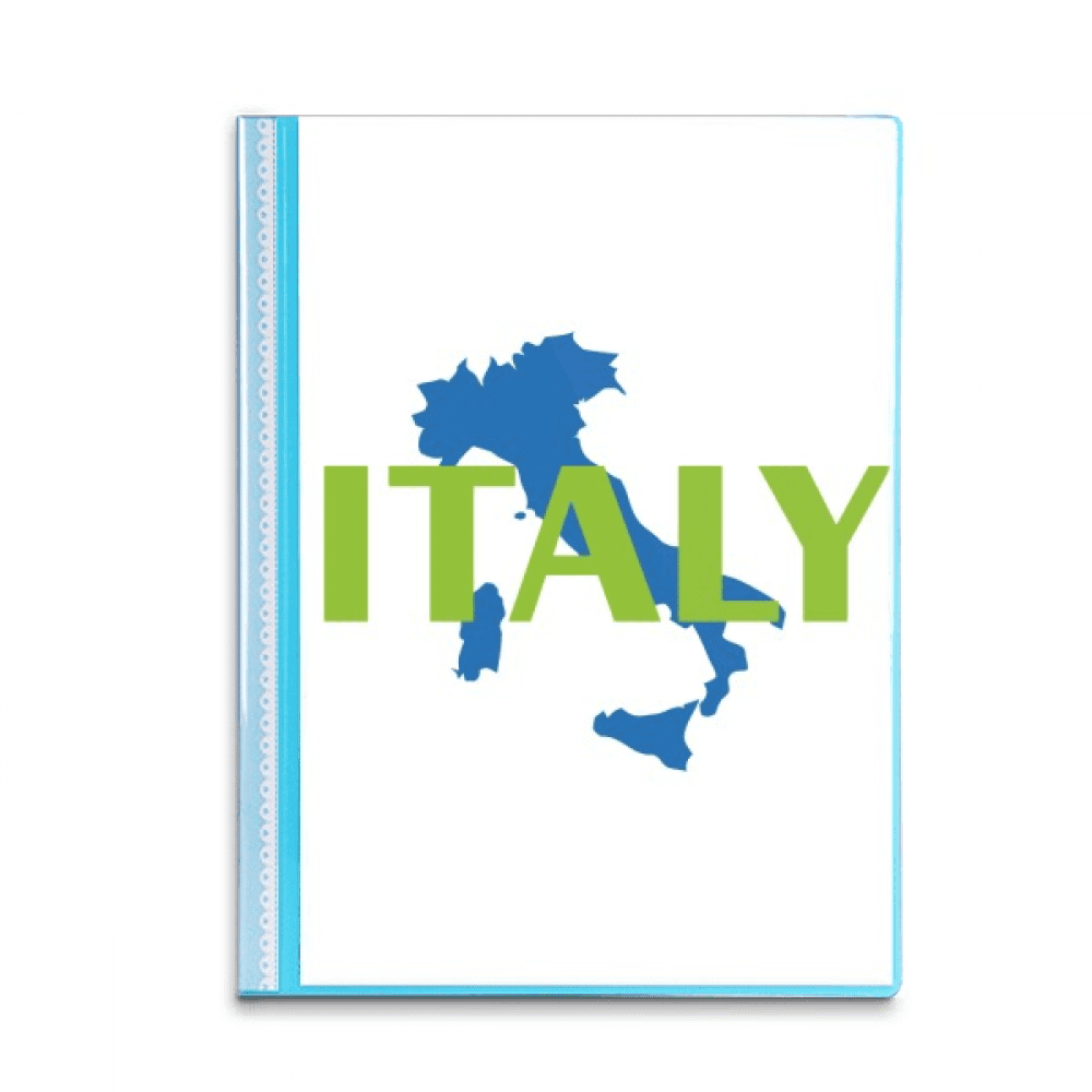 map italy eu barcelona book sheet protectors portfolio binder folder ...