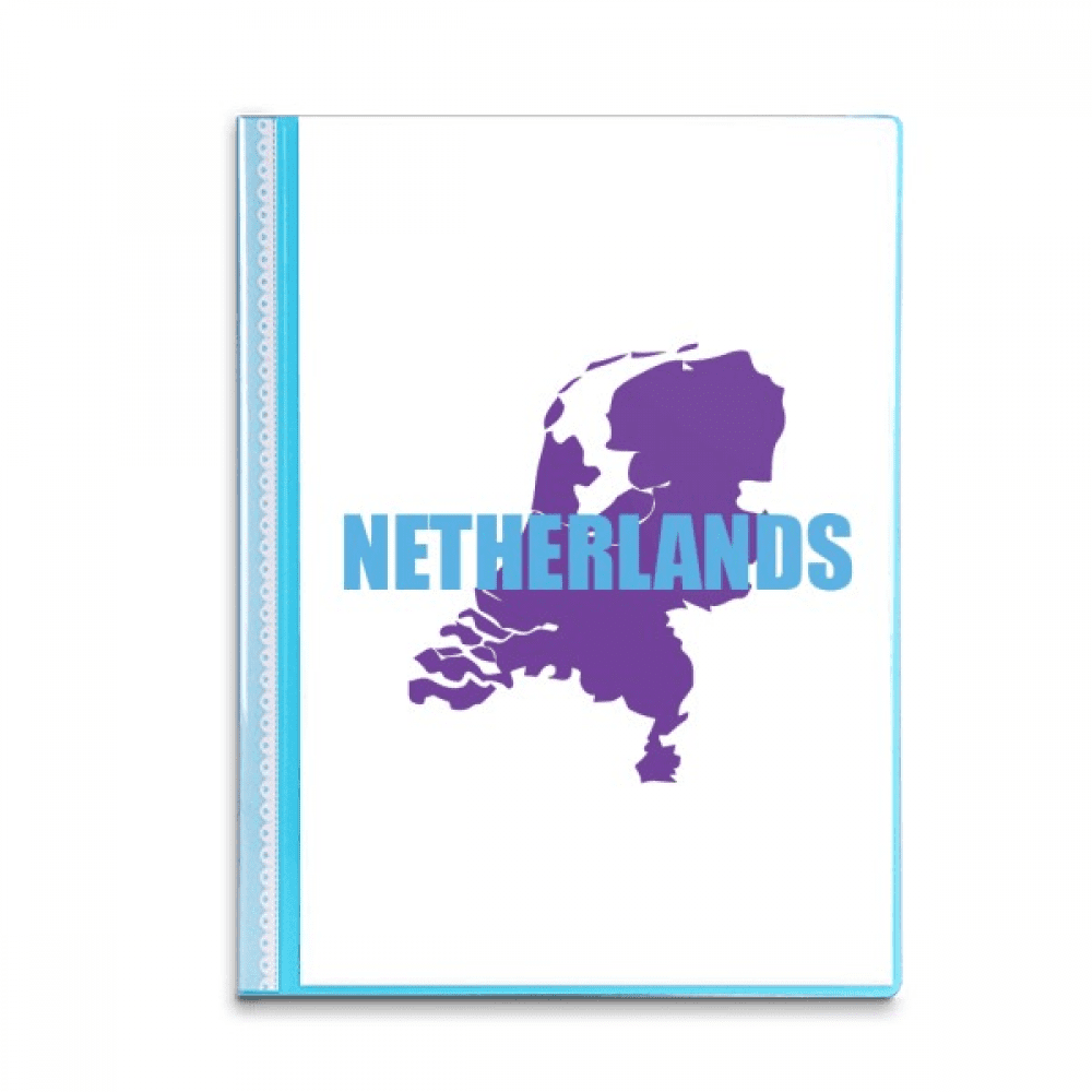 map netherlands euan windll book sheet protectors portfolio binder ...