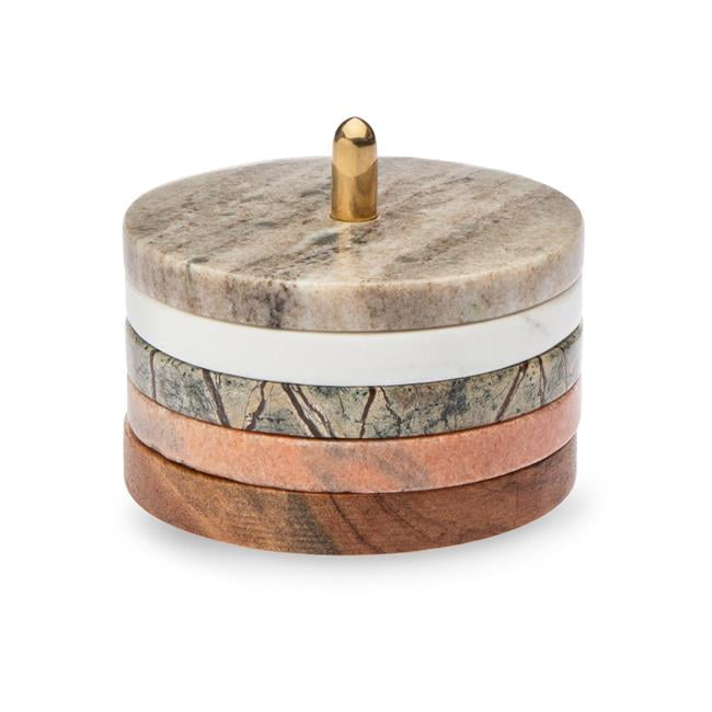 marble-colored-coaster-set - Walmart.com