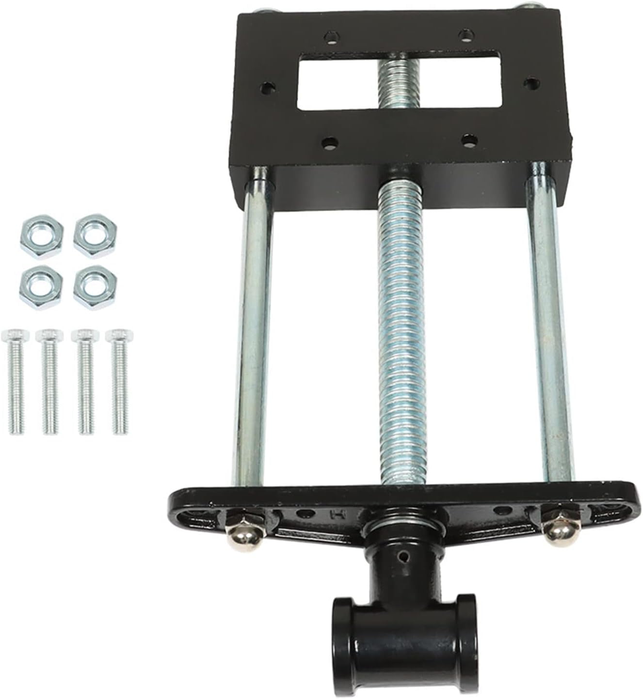 marddpair Woodworking Vise 9 Inch Front Screw Vise Fit for Work Chrome ...