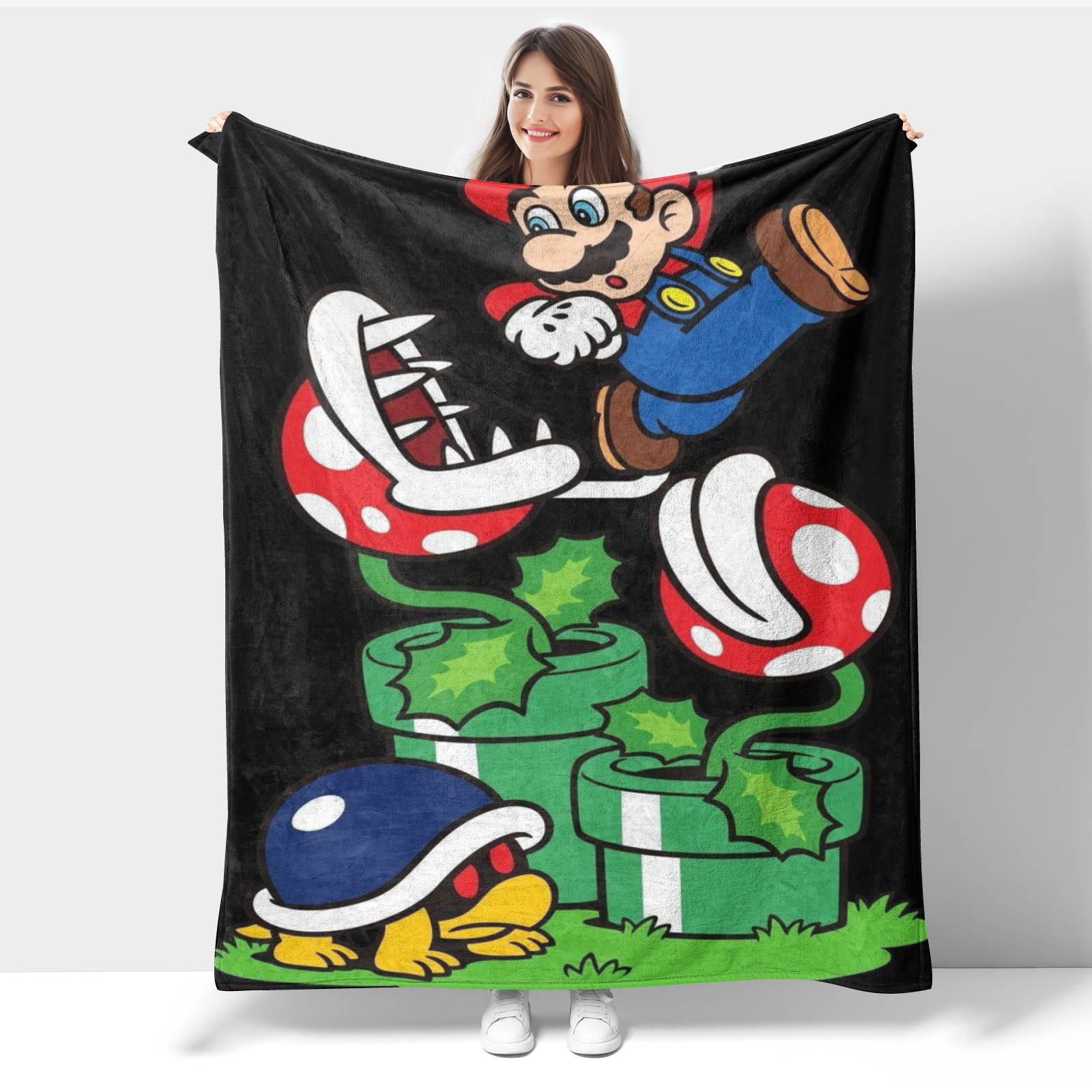 mario 80IN*60IN Blanket - Walmart.com