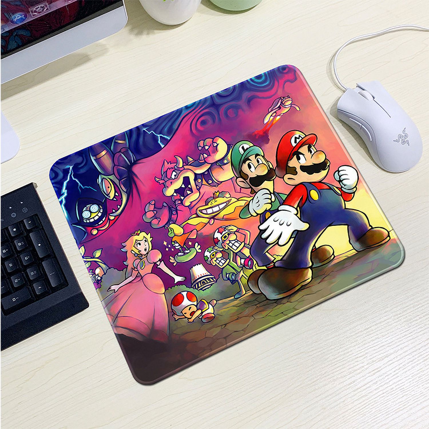 mario mario Cartoon Animation Game Office Mouse Pad Notebook Peripheral ...