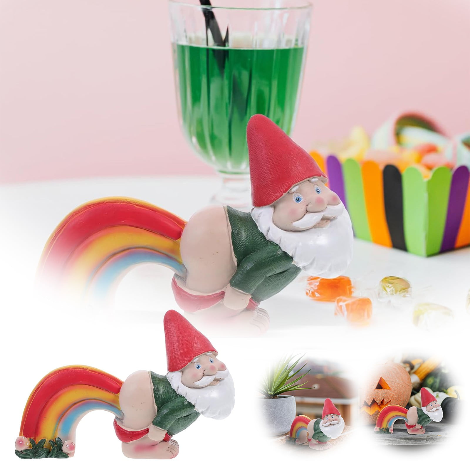 marioyuzhang Christmas Reduced Price Garden Gnome Statue Outdoor Funny ...