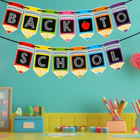 Welcome Back Decorations Office