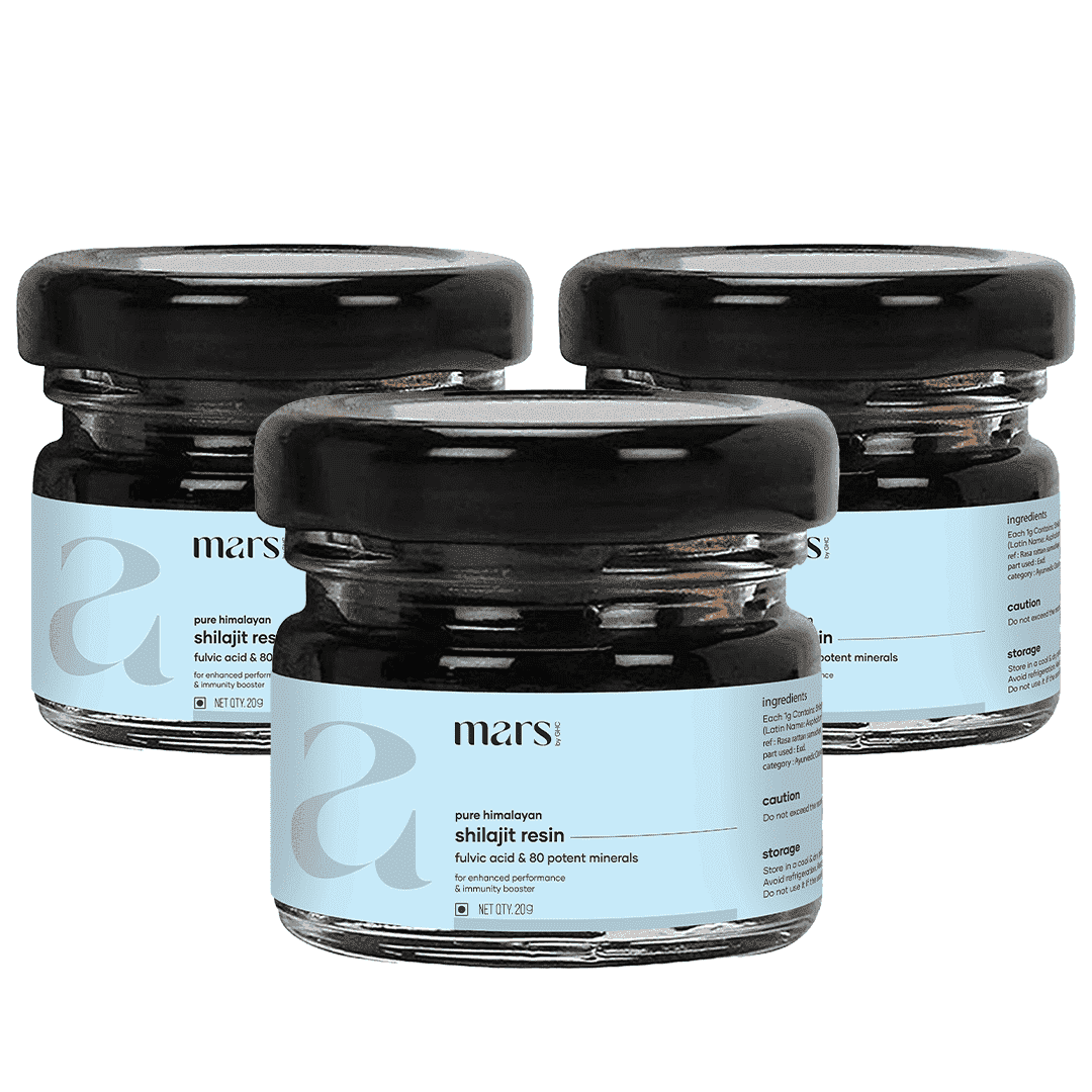 Mars by GHC Pure Himalayan Organic Shilajit Resin | Authentic, Additive ...