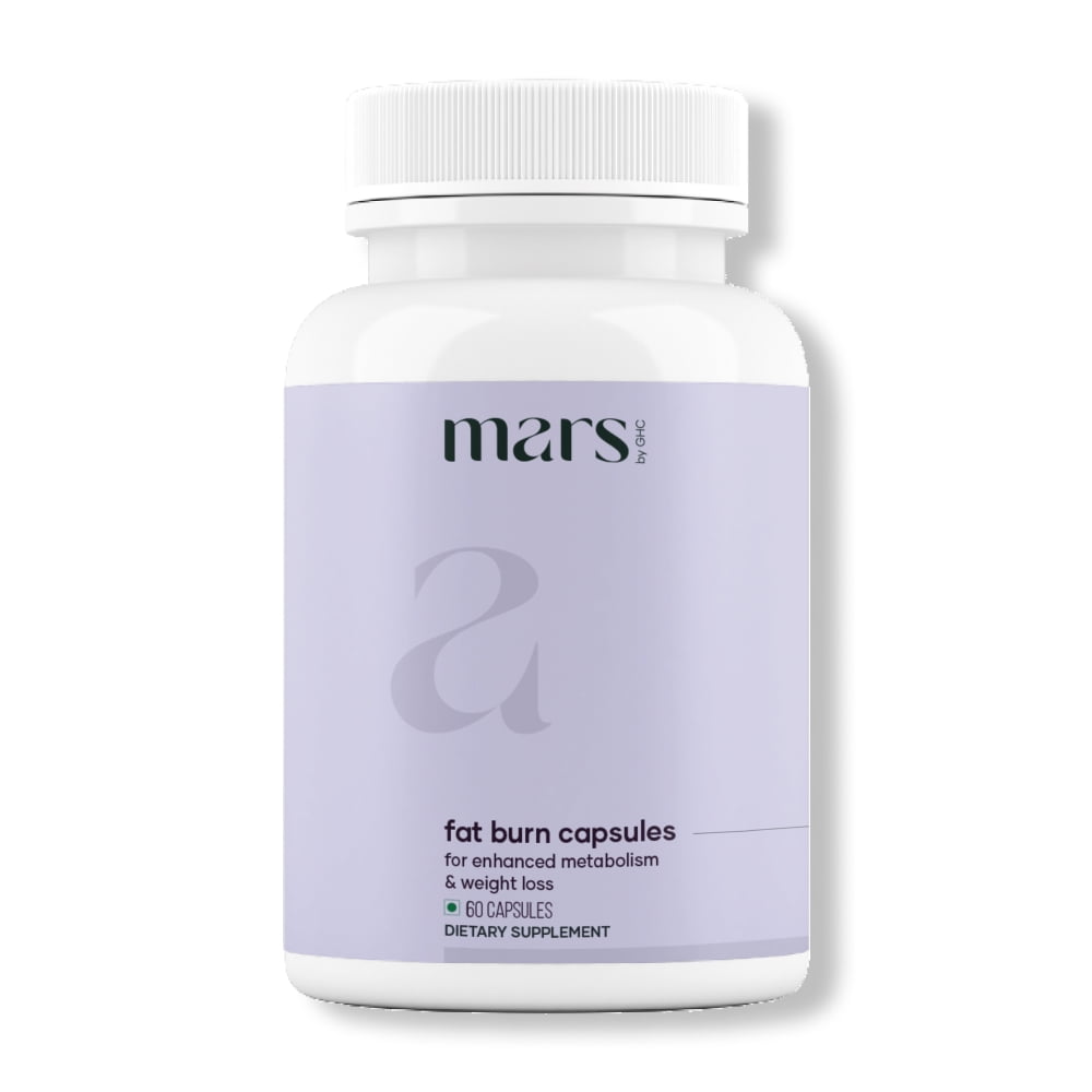 mars by GHC Fat Burn Capsules : Powered With Psyllium Husk, Moringa ...