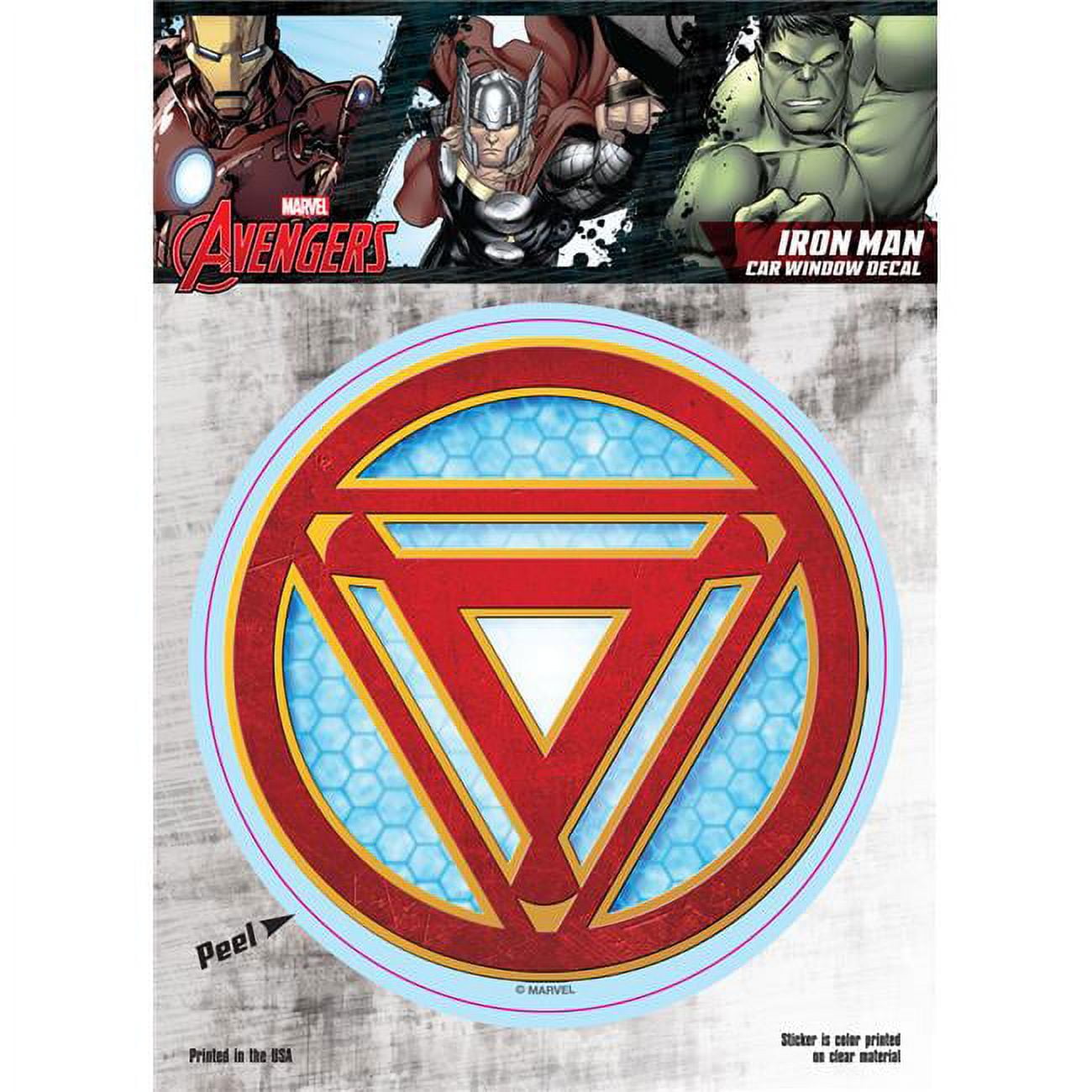 Iron Man Arc Decal - Walmart.com