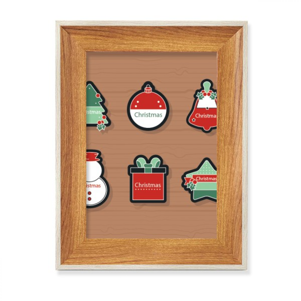mas Symbol mas Cartoon Icon Desktop Wooden Photo Frame Display Picture ...