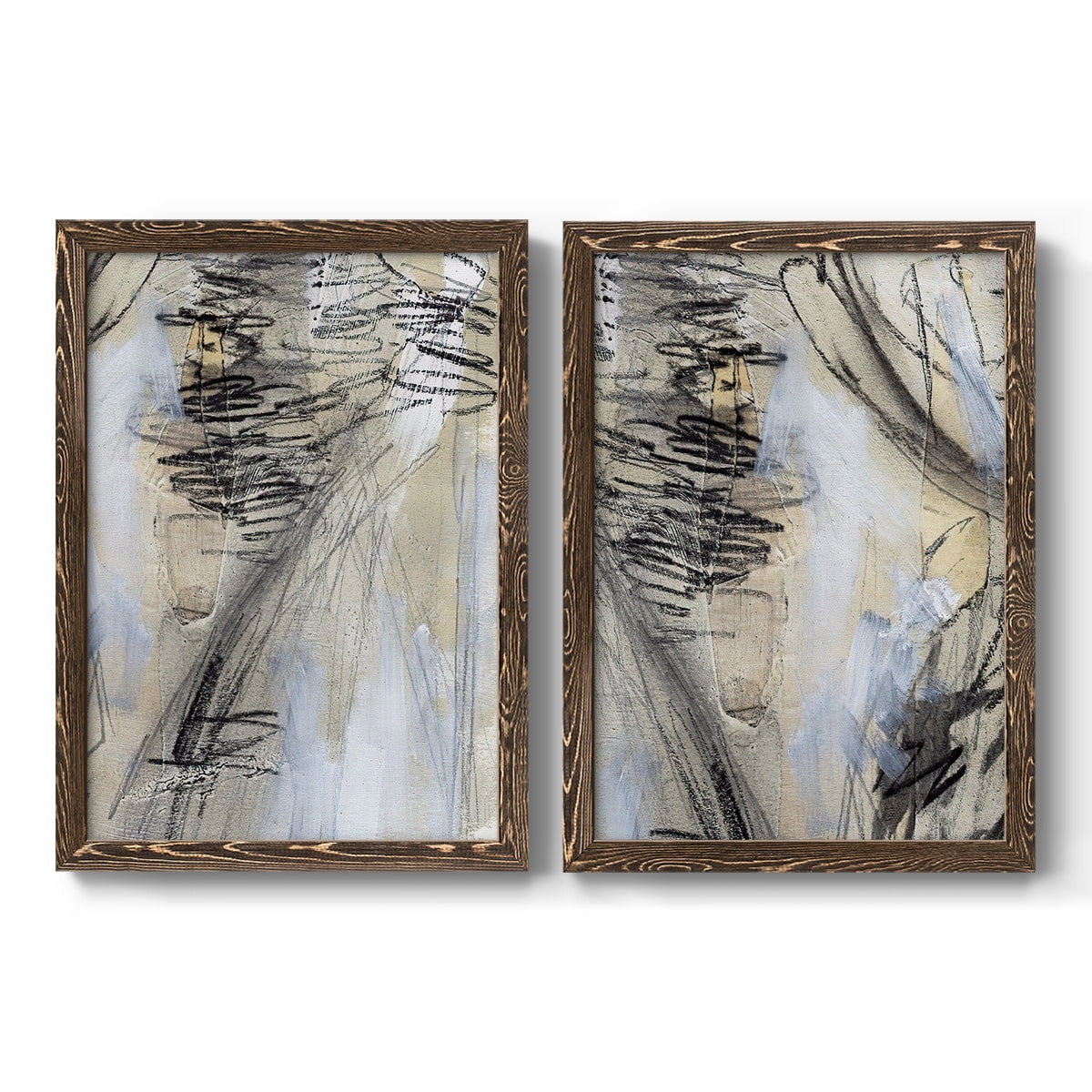 Masked Notes V - Premium Framed Canvas 2 Piece Set - Ready to Hang ...