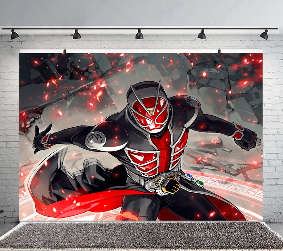 masked rider Backdrop Banner Party Supplies Poster Movie Theme ...