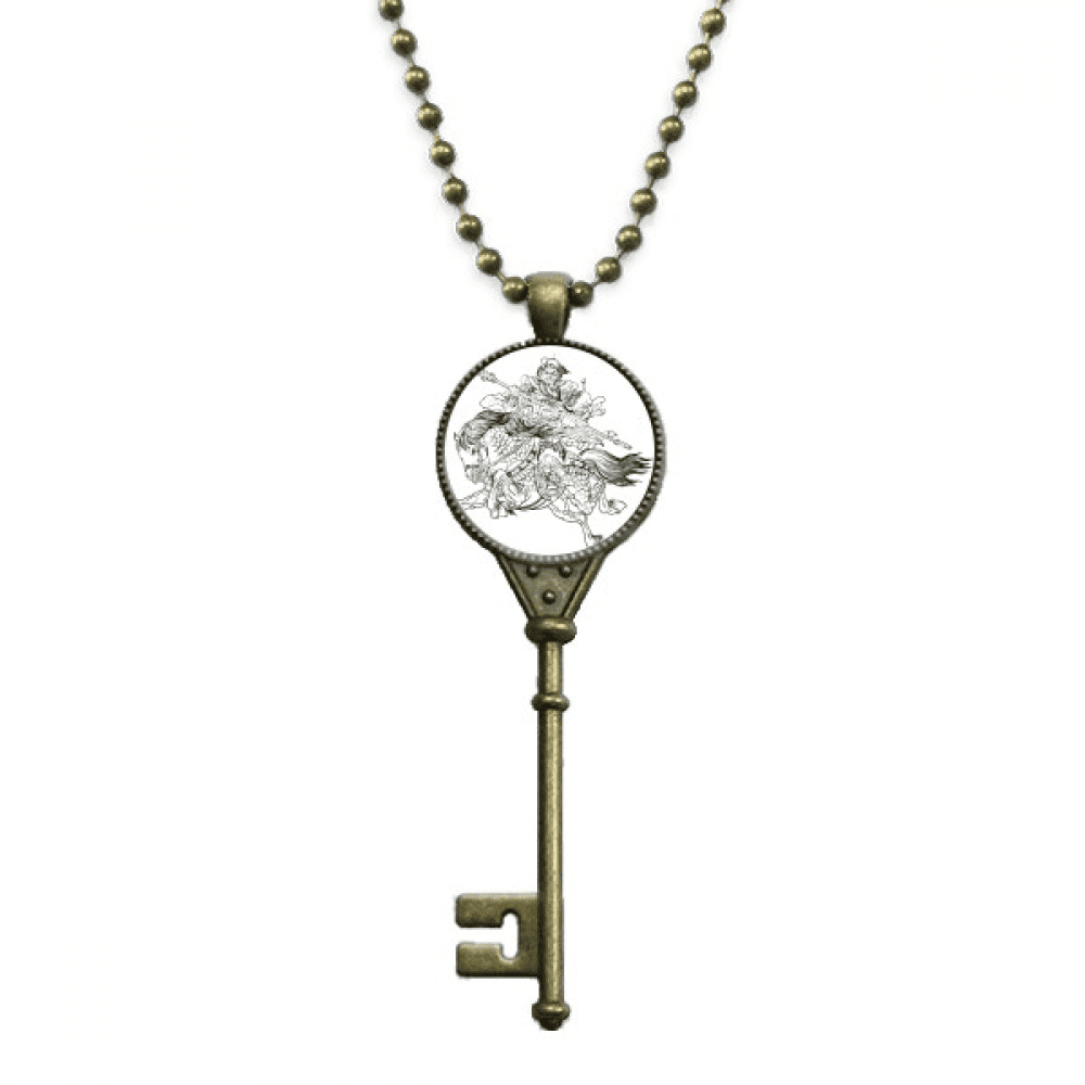 masterpiece the romance three kingdoms key necklace pendant tray ...