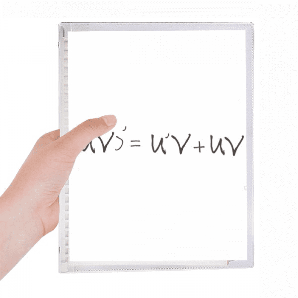 math kowledge derivative formula notebook loose diary refillable journal statiry - Walmart.com