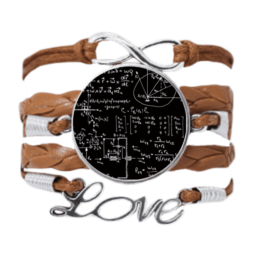matrix mathematical formulas science calculus bracelet love chain ...